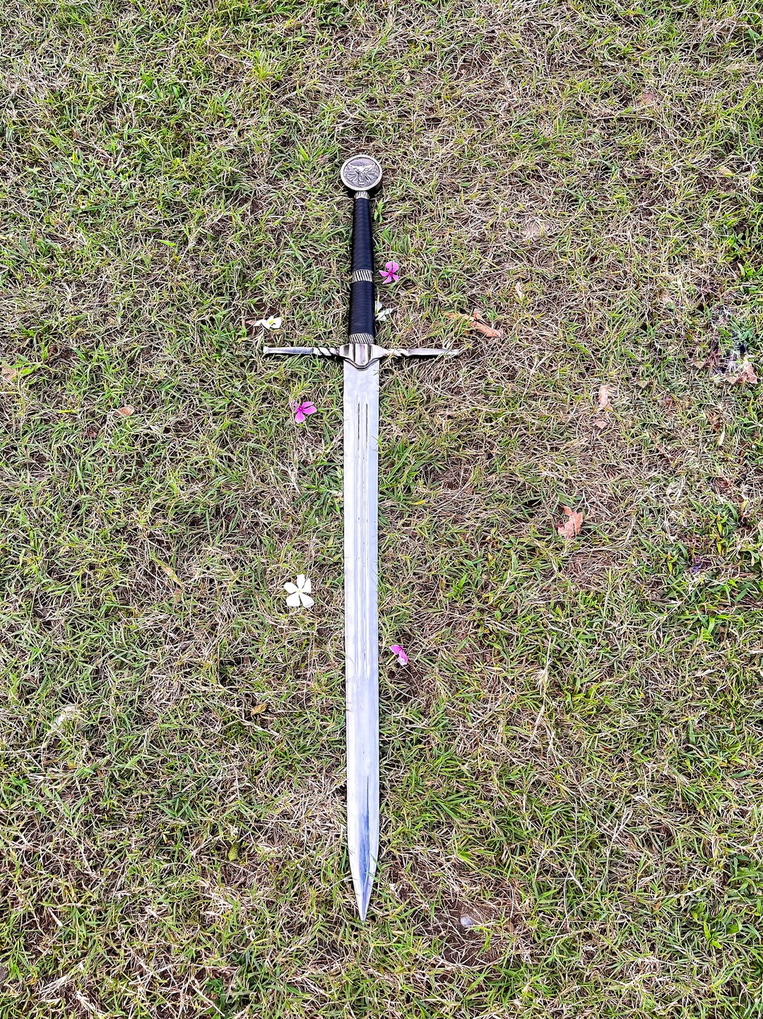 Witcher Steel Sword Replica – Handmade Medieval Fantasy Collectible ...