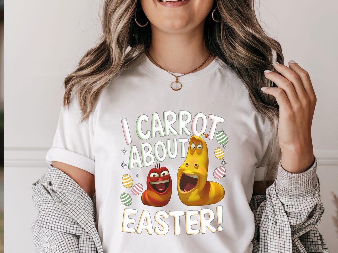 Funny Easter Worms PNG - "i Carrot About Easter" Cute Cartoon Printable Design, Easter Clipart ...