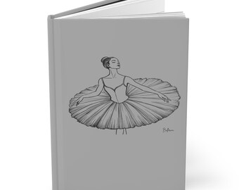 Ballerina Journal, Ballet Notebook, Dance Diary, Dancer Sketchbook ...