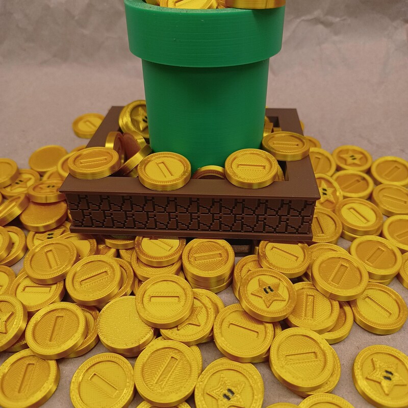 Mario Coins - Etsy