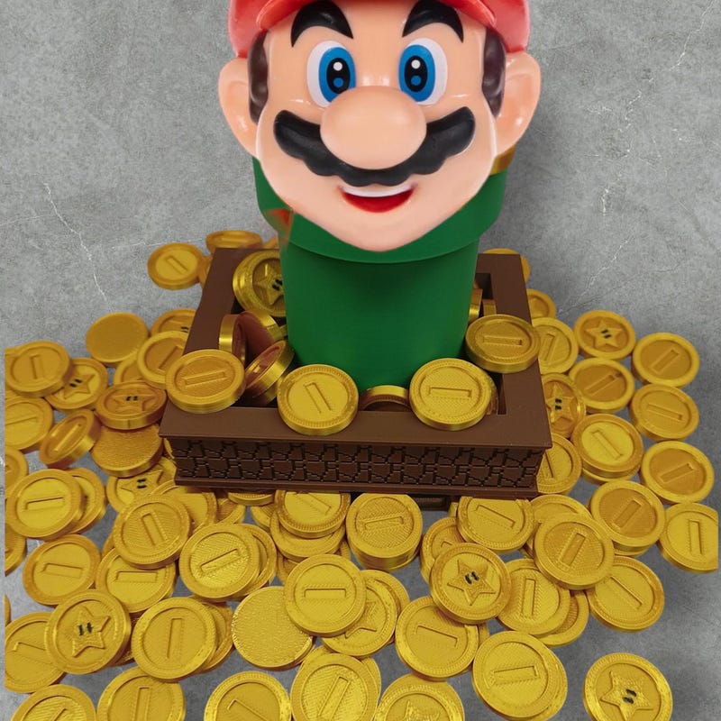 Mario Coins - Etsy