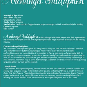 Archangel Facts Short Guide - PDF File - Etsy