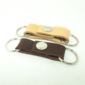 Leather Valet Keychain Key Ring Key Fob Father's Day Gift Gift for Dad ...