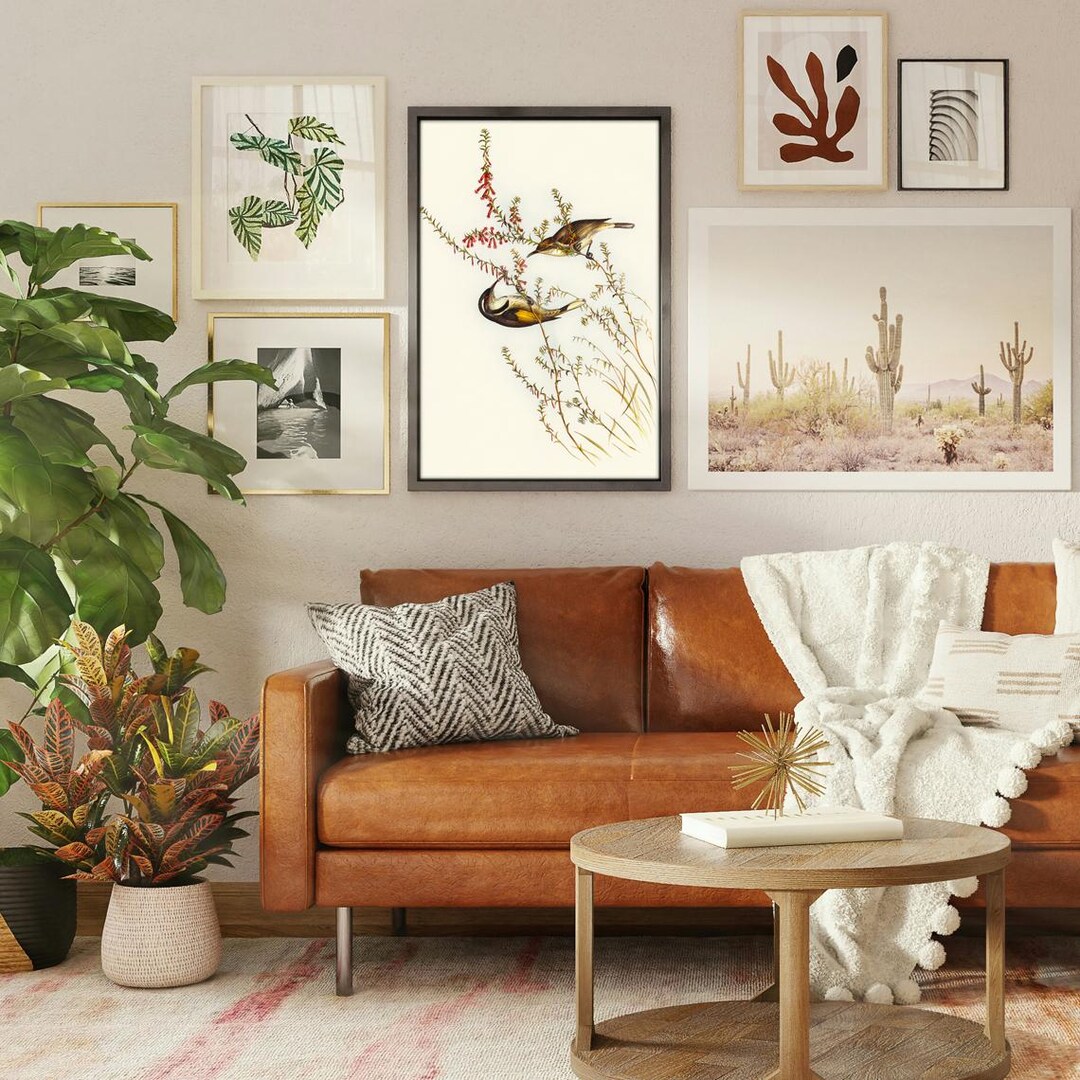 Printable Cute Spring Wall Art, Spring Sparrow Art, Spring Farmhouse Decor, Tulip Spring Town ...