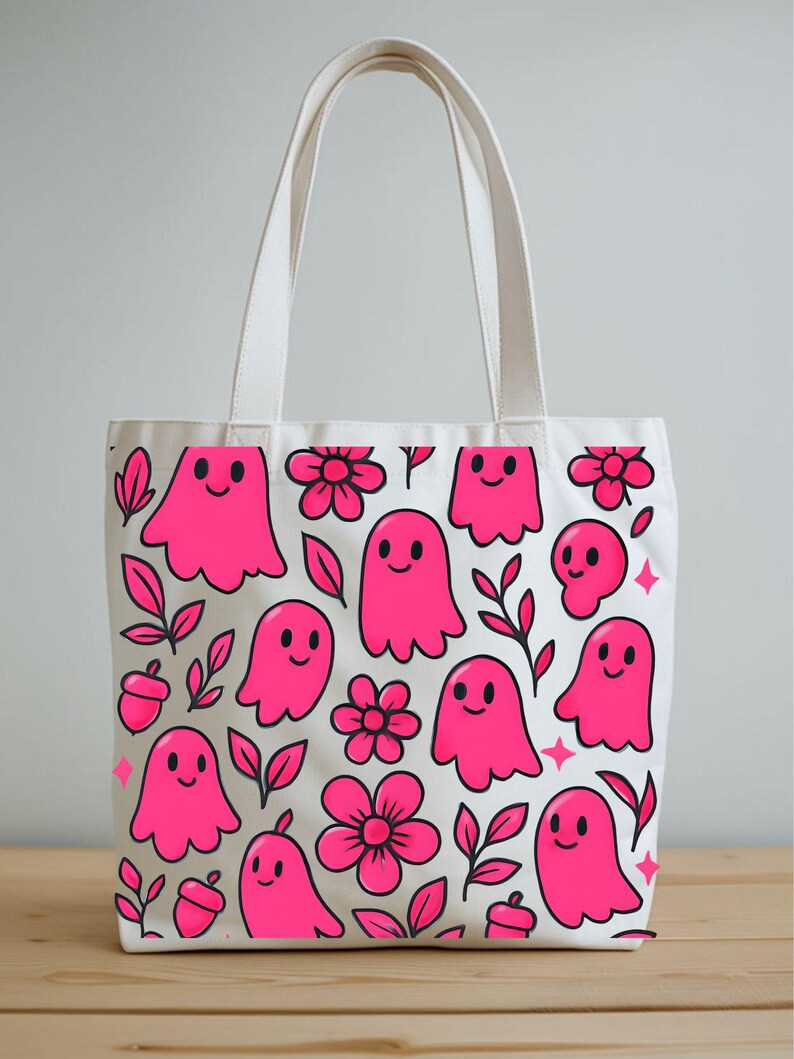 Cute Pink Ghosts, PNG, Digital File, Halloween, Fall, Instant Download ...