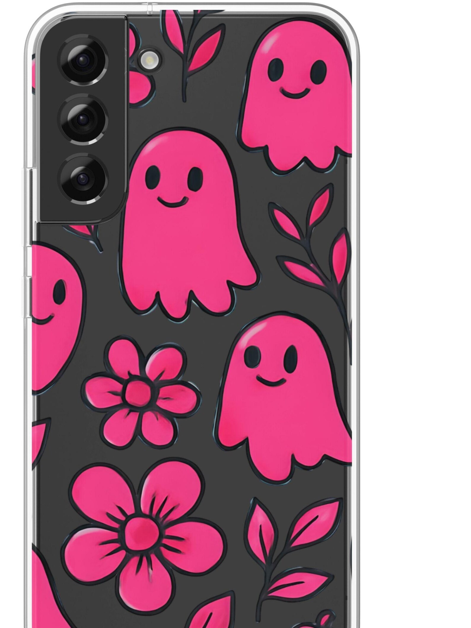 Cute Pink Ghosts, PNG, Digital File, Halloween, Fall, Instant Download ...