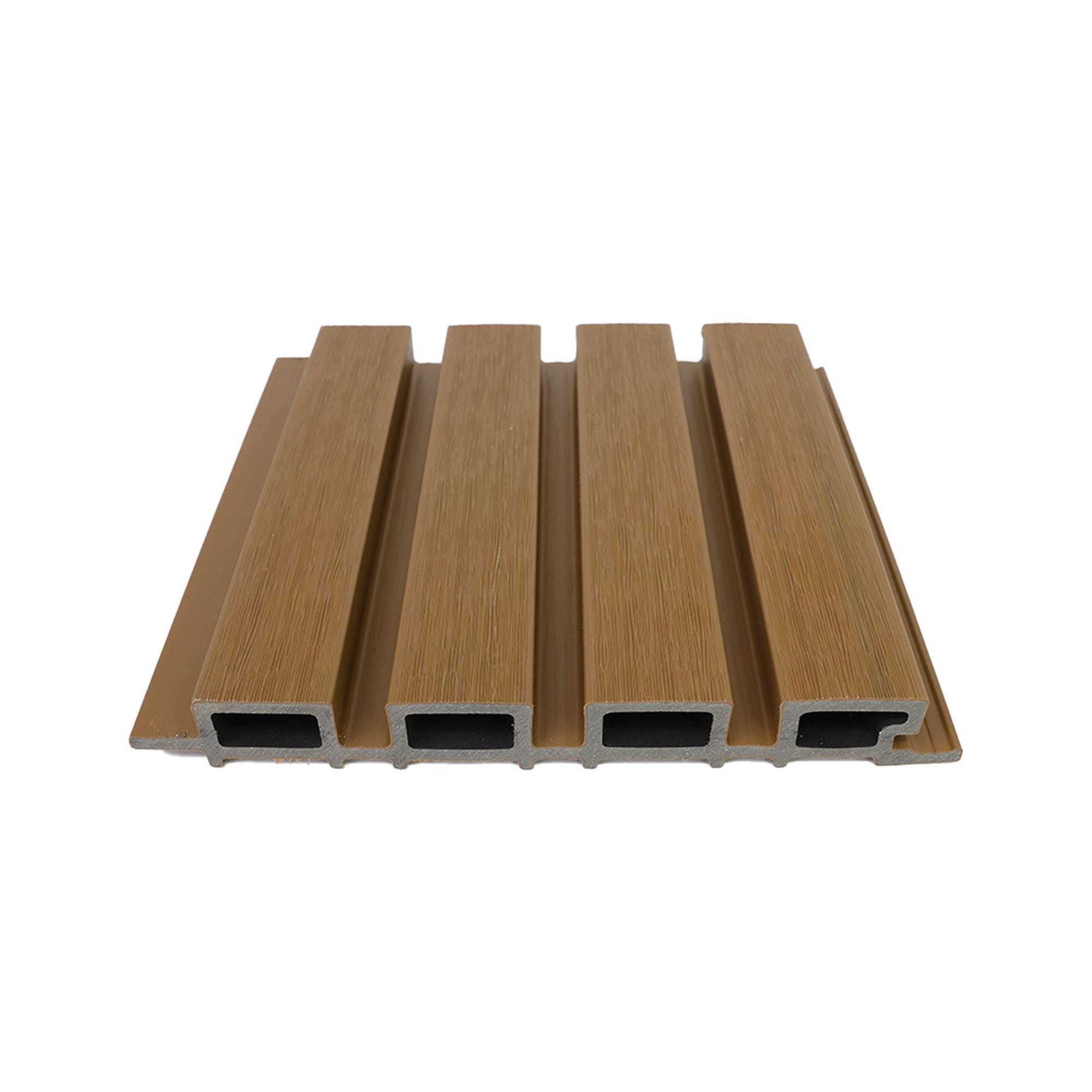 Golden Teak Color Exterior Fluted Slat Panel - Etsy