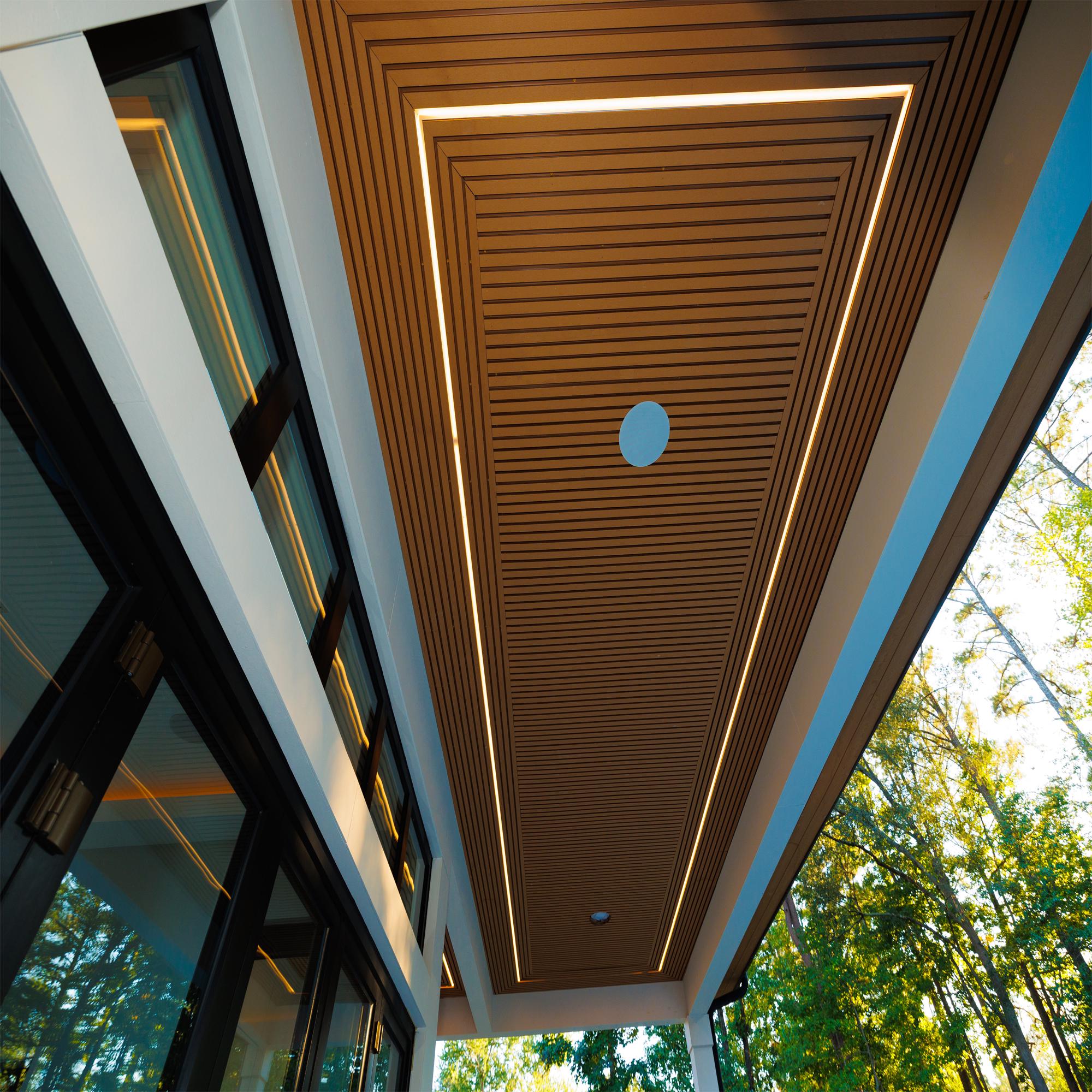 Golden Teak Color Exterior Fluted Slat Panel - Etsy