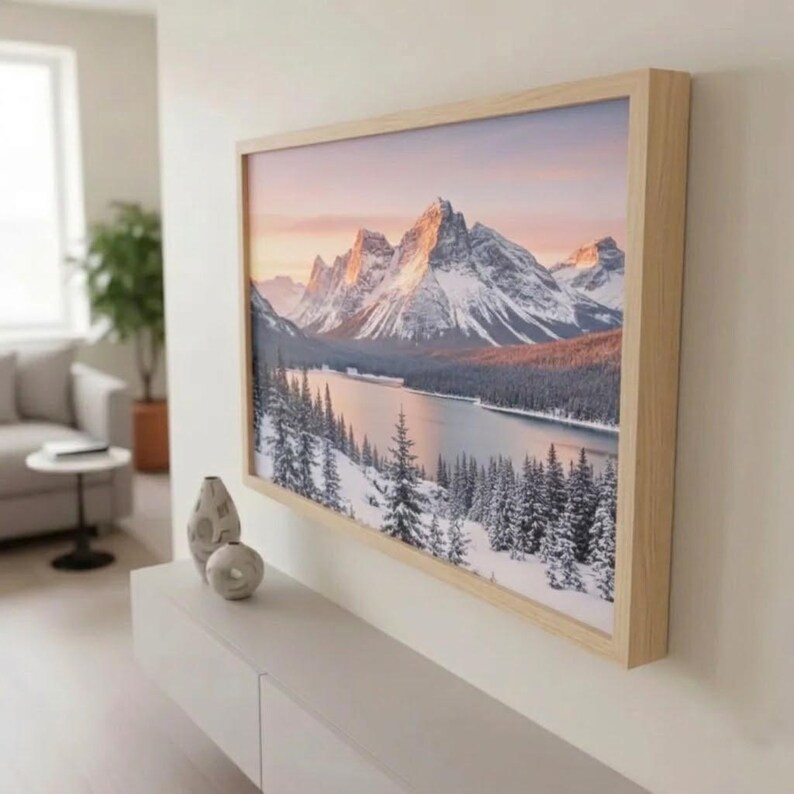 Handmade Vintage TV Frame, Vintage Style Frame, Custom Fame 32-85in TV ...