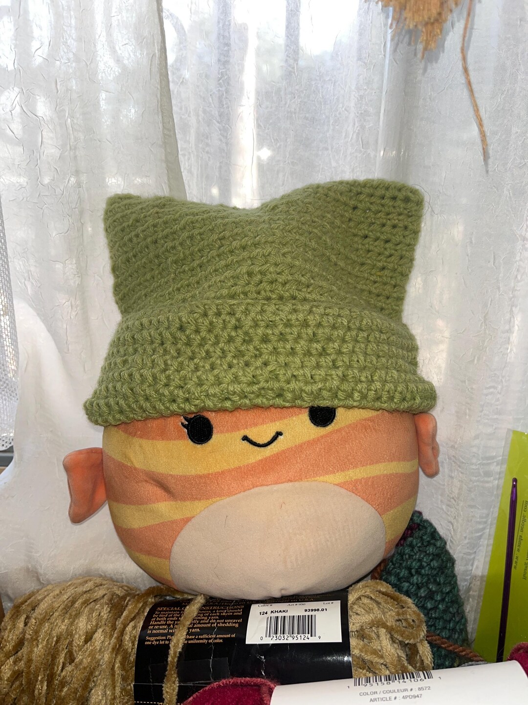 Crochet Cat Hat Kids Size - Etsy