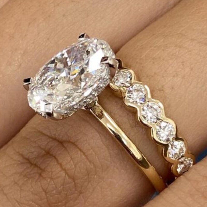 Ethereal Engagement Ring - Etsy