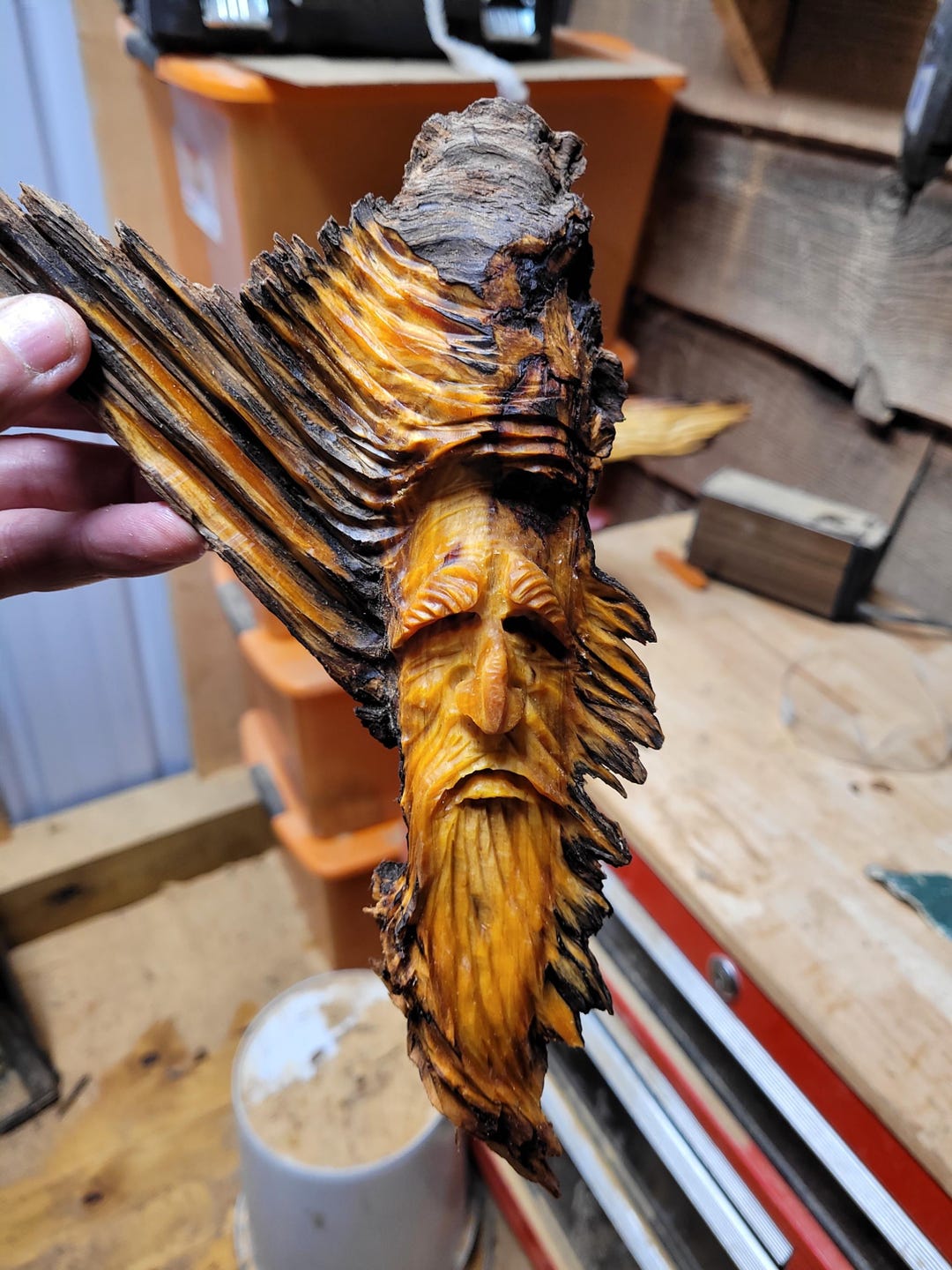 Pine Wood Spirit - Etsy
