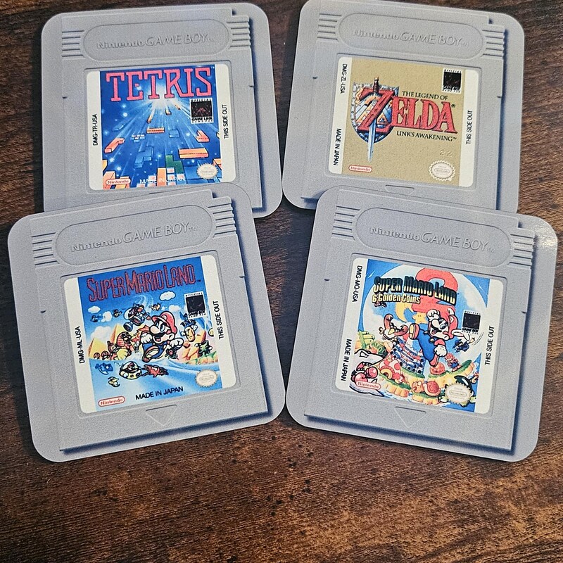 Retro Arcade Coasters - Etsy UK
