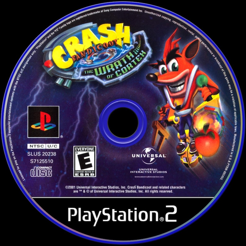 1800 Digital Playstation 2 Disc Art, PNG Bundle, Cool, Nostalgic ...
