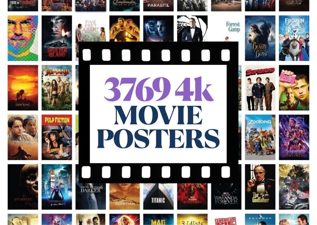 High Quality/resolution 4K Movie Posters Collection - Set of 3769 4K ...