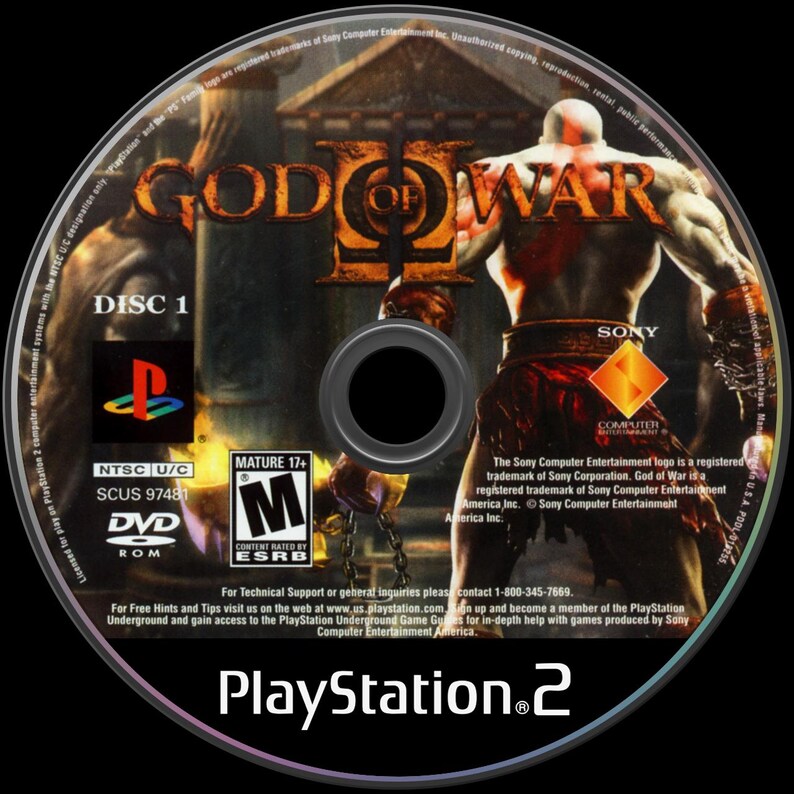 1800 Digital Playstation 2 Disc Art, PNG Bundle, Cool, Nostalgic ...