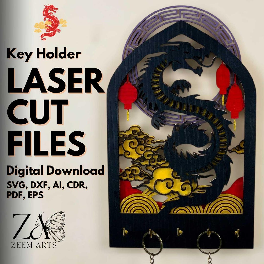 Arch Key Holder Laser Cut Files for Glowforge CNC Laser Cutting ...