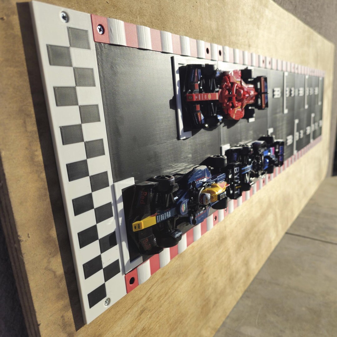 Modular Starting Grid for LEGO F1 | Vertical or Horizontal Wall Sconces ...