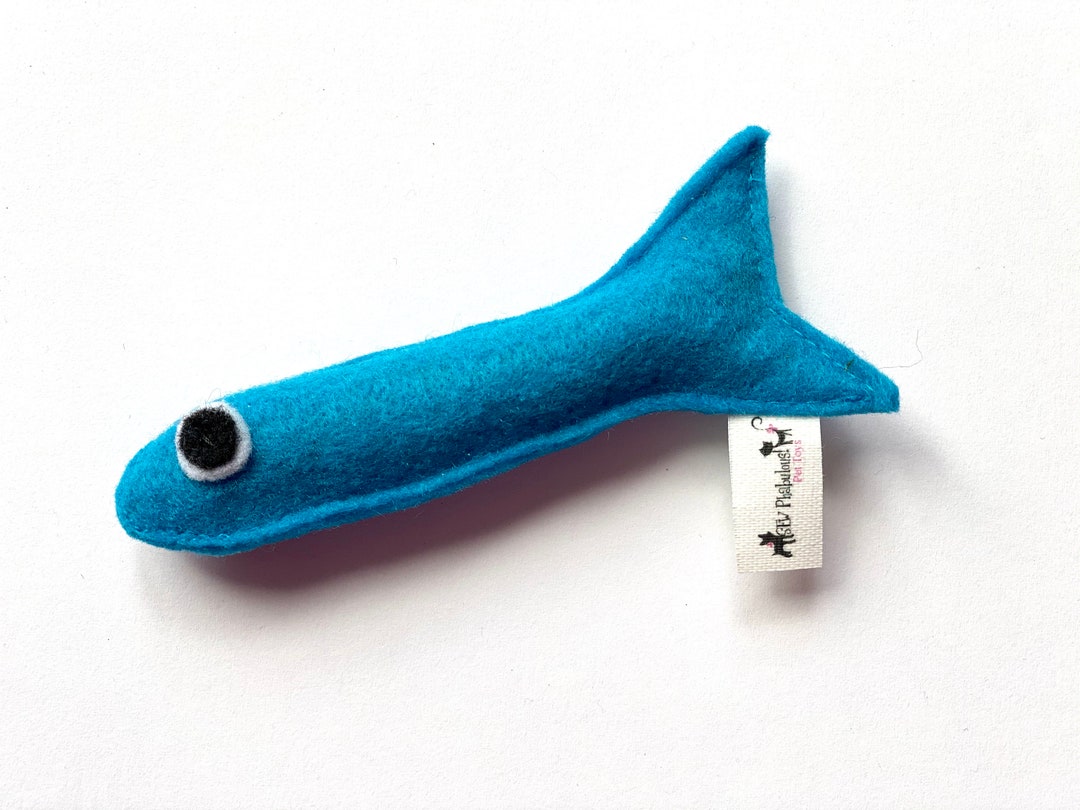 Sardine Organic Catnip Toy - Etsy