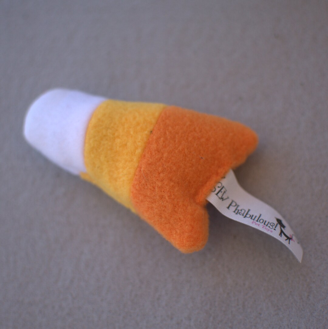 Candy Corn Organic Catnip Kitty Toy - Etsy