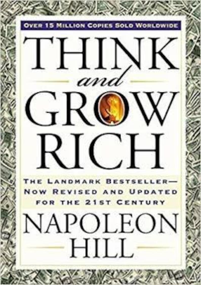 Think and Grow Rich | Napoleon Hill Success Ebook (PDF Download) - Etsy