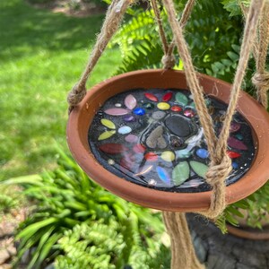 Mosaic Bee/butterfly Bath Watering Station Pollinator, Puddler With ...