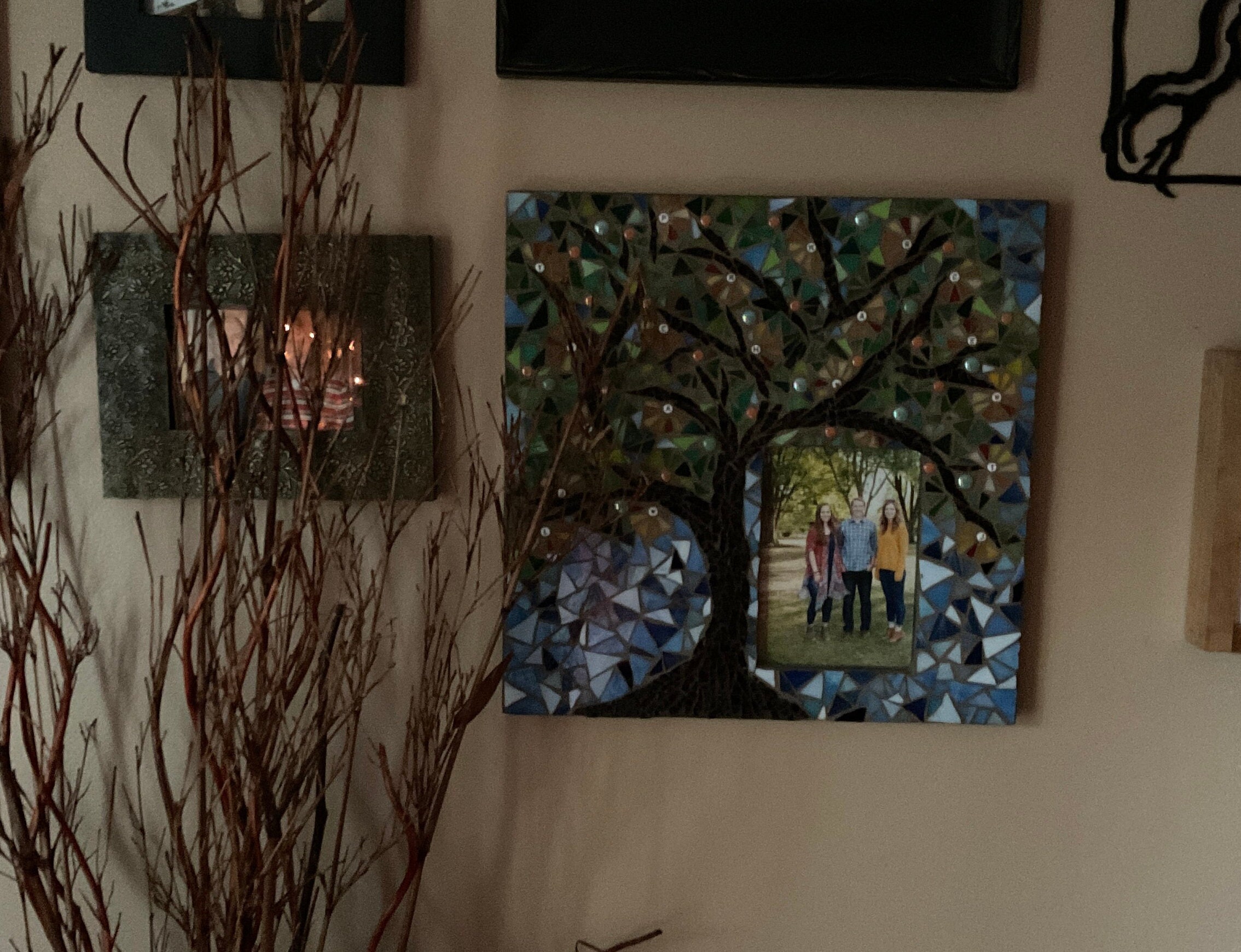 Mosaic Family Tree - Etsy