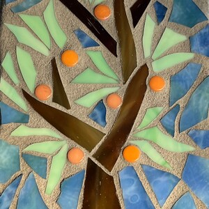 DIY Stained Glass Mosaic Tree Kit: Craft Project for Adults - Etsy