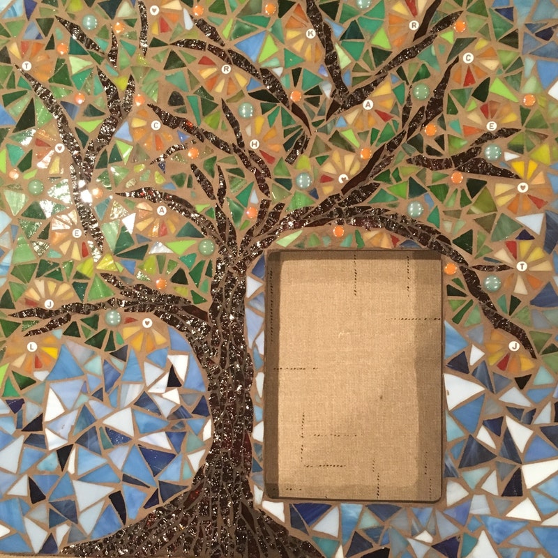 Mosaic Tree - Etsy