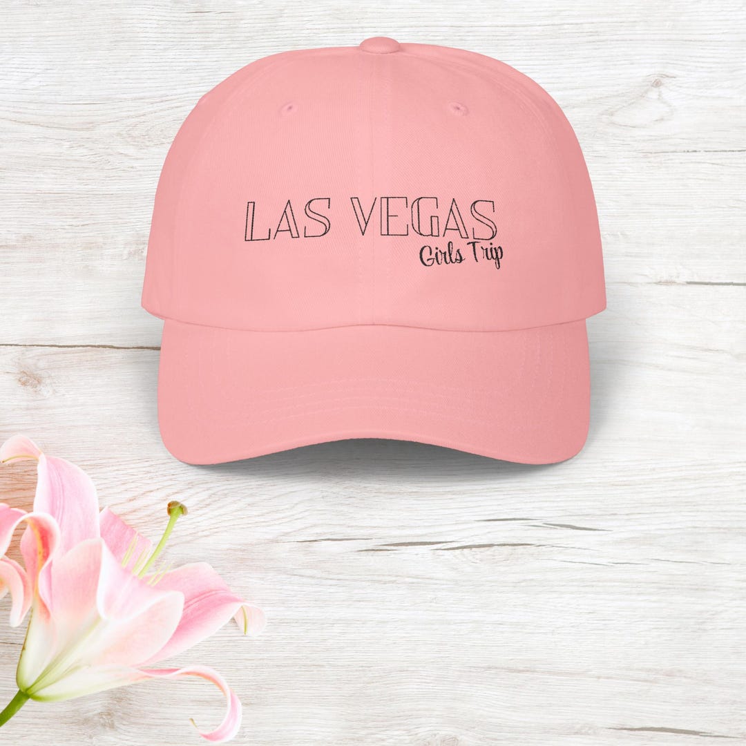 Embroidered Vegas Girls Trip Hats, Fun Vacation Hat, Girls Weekend ...
