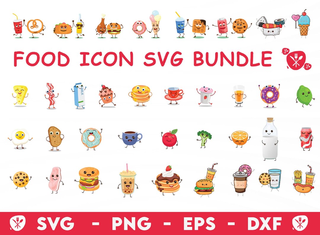 Snack SVG Bundle | Drinks & Food SVG | Snackgoal SVG | Magical Kingdom ...
