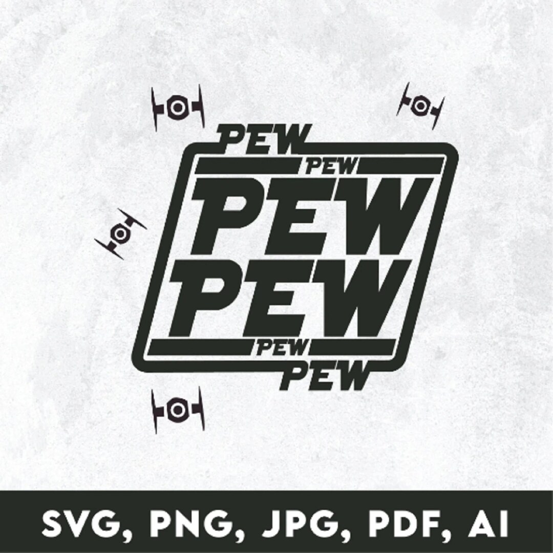 Laser Blaster SVG, Pew Pew SVG, Sci-fi Laser Gun SVG, Space Battle Svg ...