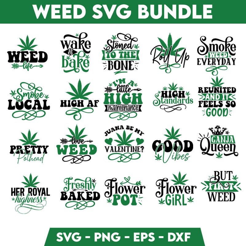 Cannabis Svg - Etsy