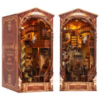 DIY Wizards Alley Book Nook | Book Shelf Insert Kit | Magic Alley | HP ...