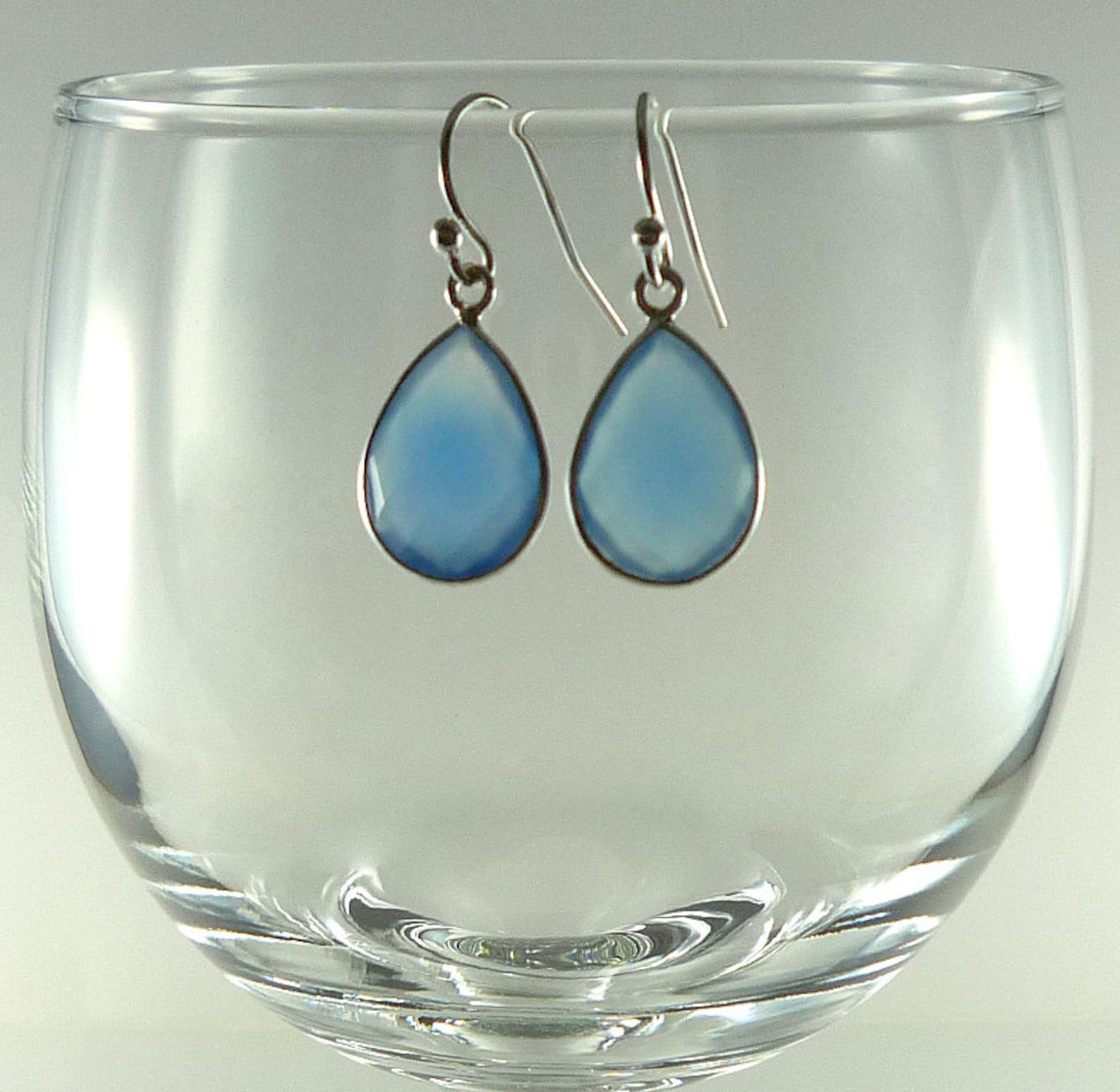 Rose Quartz Earrings Gemstone Earrings Pale Pink Quartz - Etsy