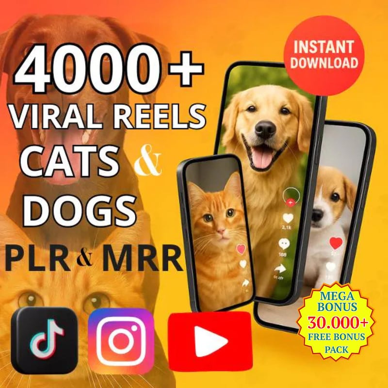 Dog Influencers Template - Etsy UK