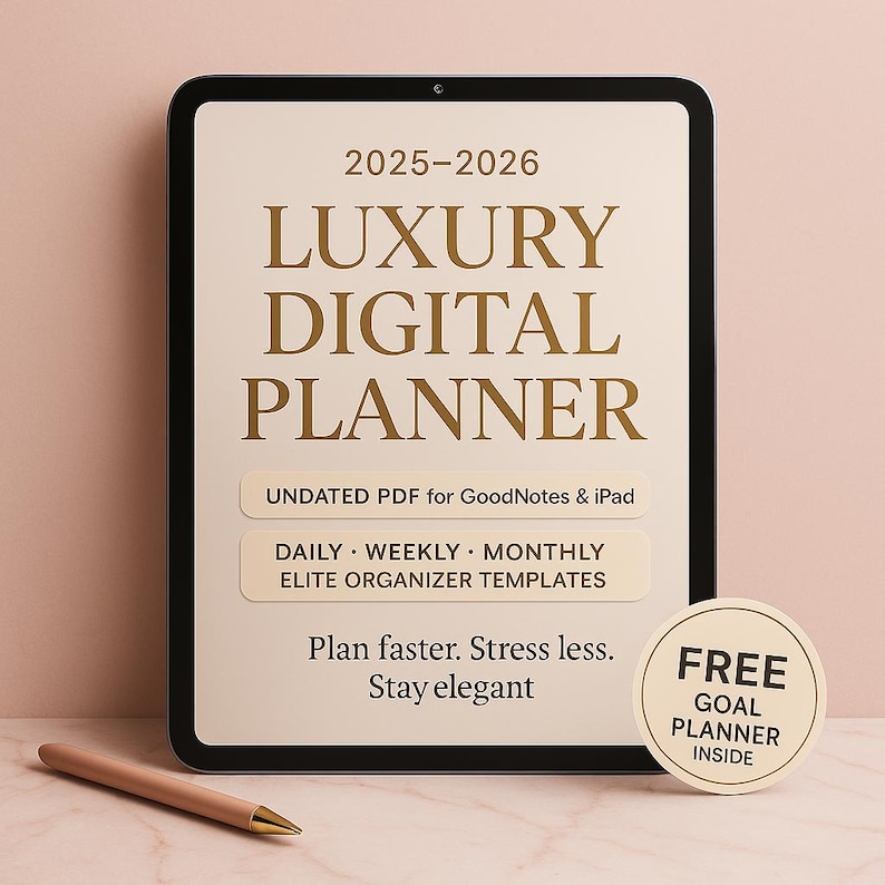 Digital Planner Bundle 2026 | 15000+ Printable Planner Templates ...