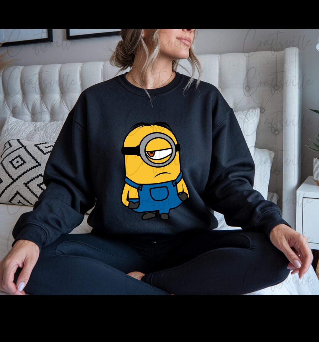Grumpy Minion PNG Digital Download - Etsy