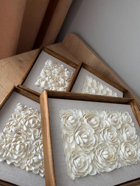 Boho Living Room Wall Decor, Sea Shell Wall Decor, Bohemian Shelf ...