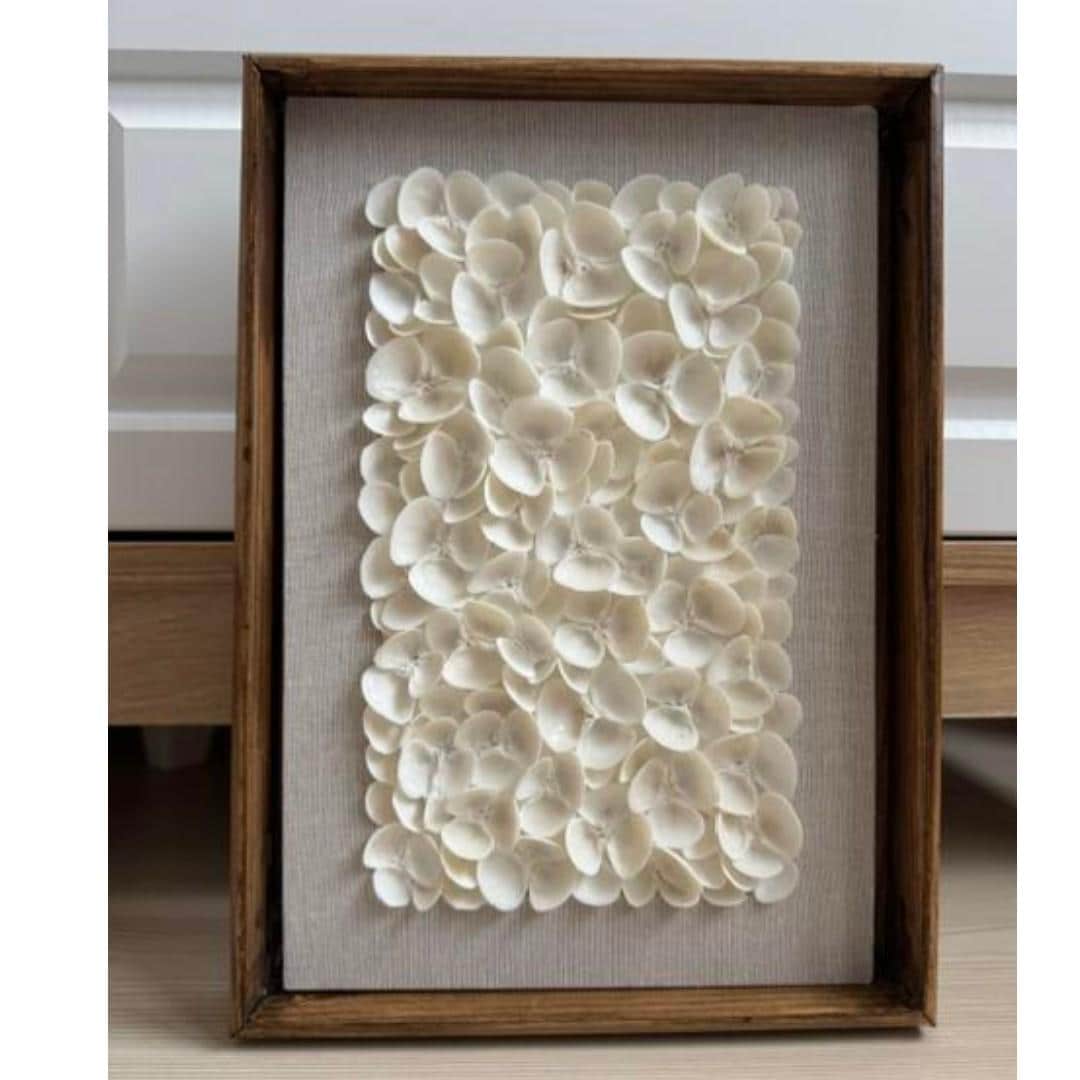 Boho Living Room Wall Decor, Sea Shell Wall Decor, Bohemian Shelf ...