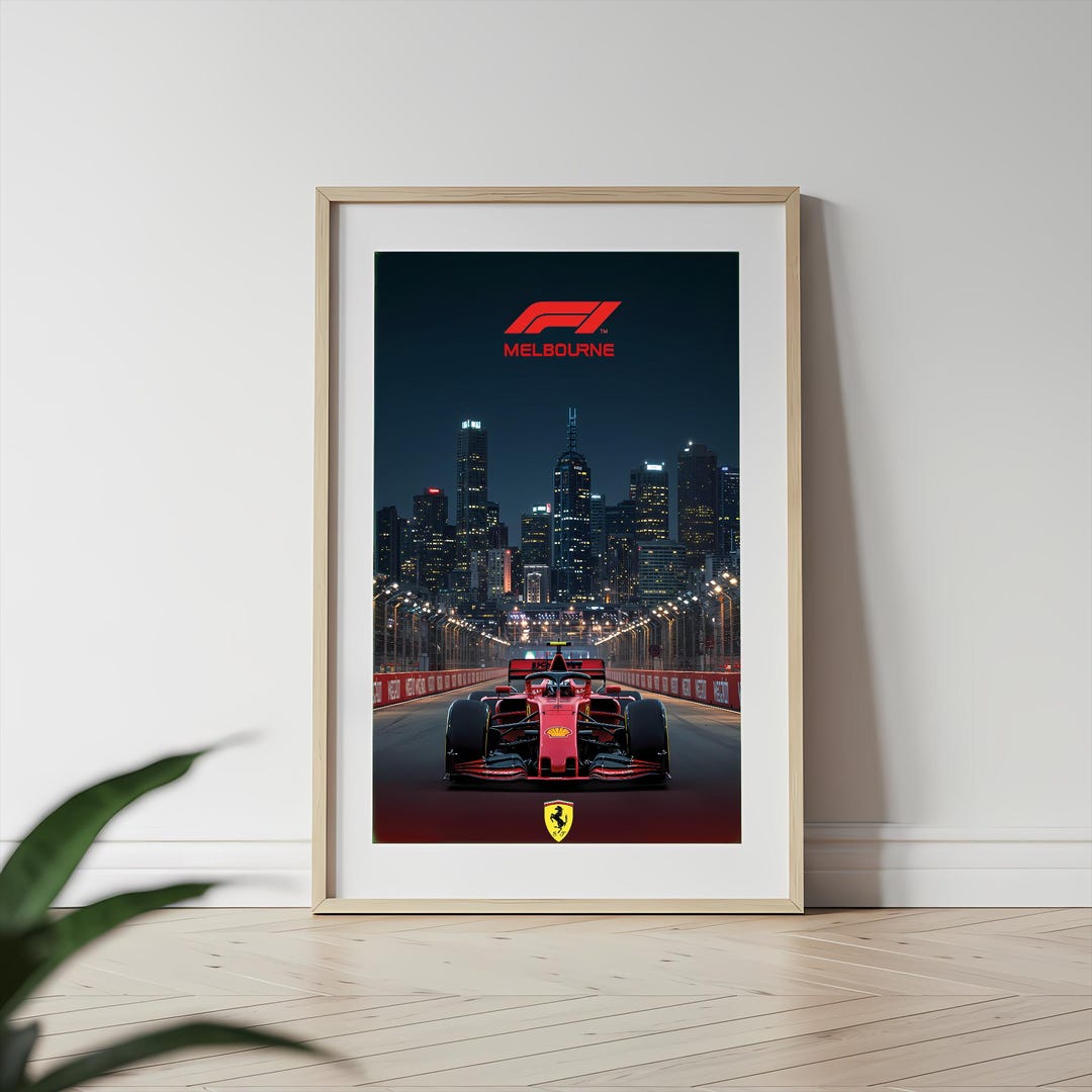 Ferrari F1 Poster | Ferrari F1 Poster #1005 | Ferrari Wall Decor ...