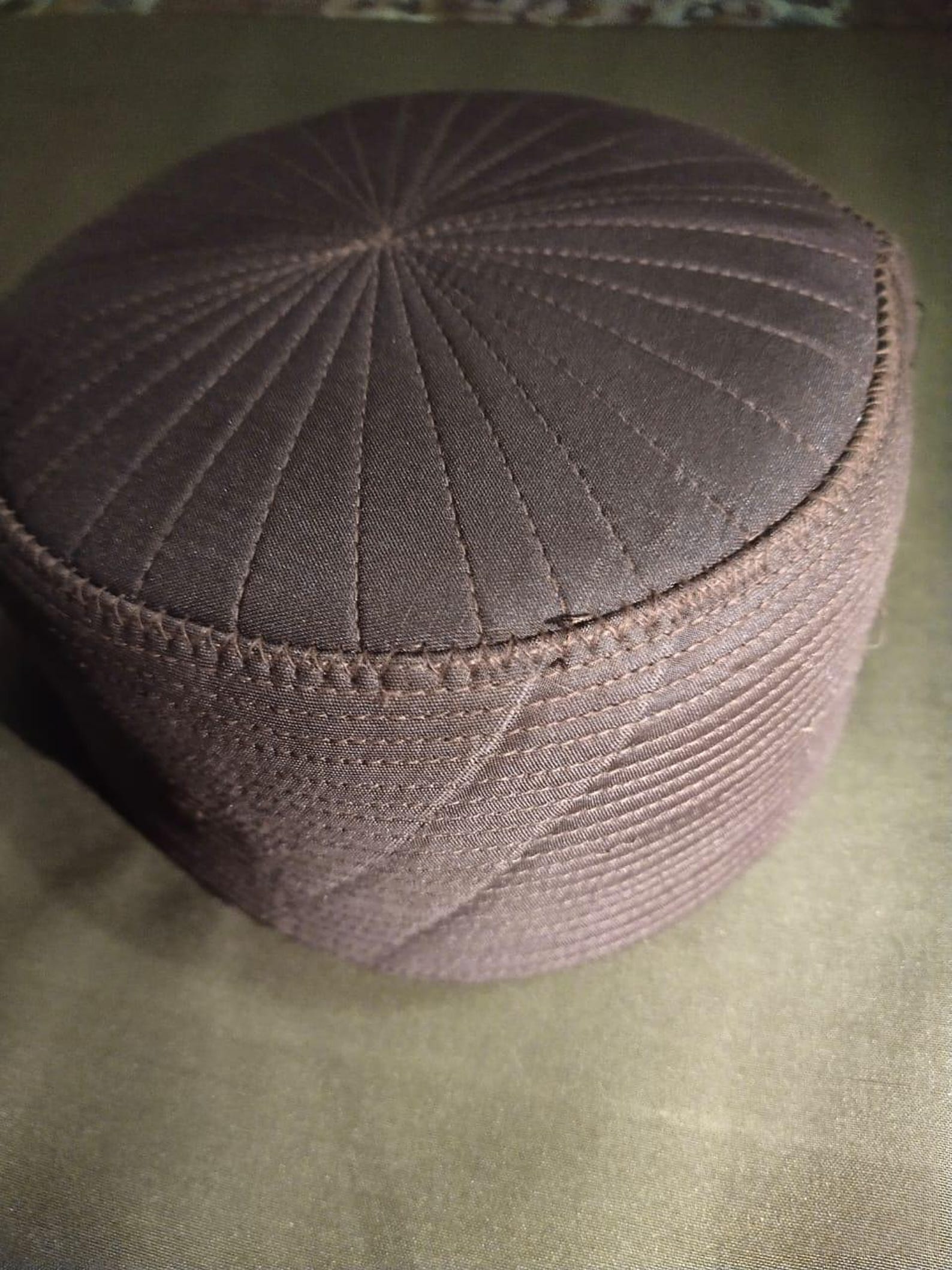 Muslim Men Islamic Prayer Round Cap | Classic Kufi Hat for Namaz ...