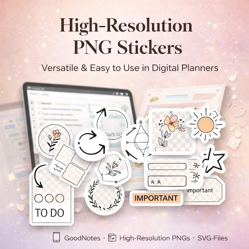60,000+ Digital Stickers Mega Bundle, Goodnotes Planner, SVG Files ...