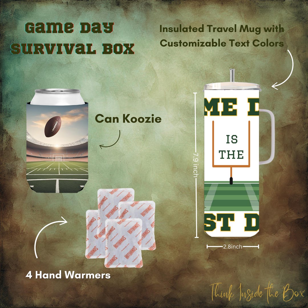 Game Day Survival Box - Etsy