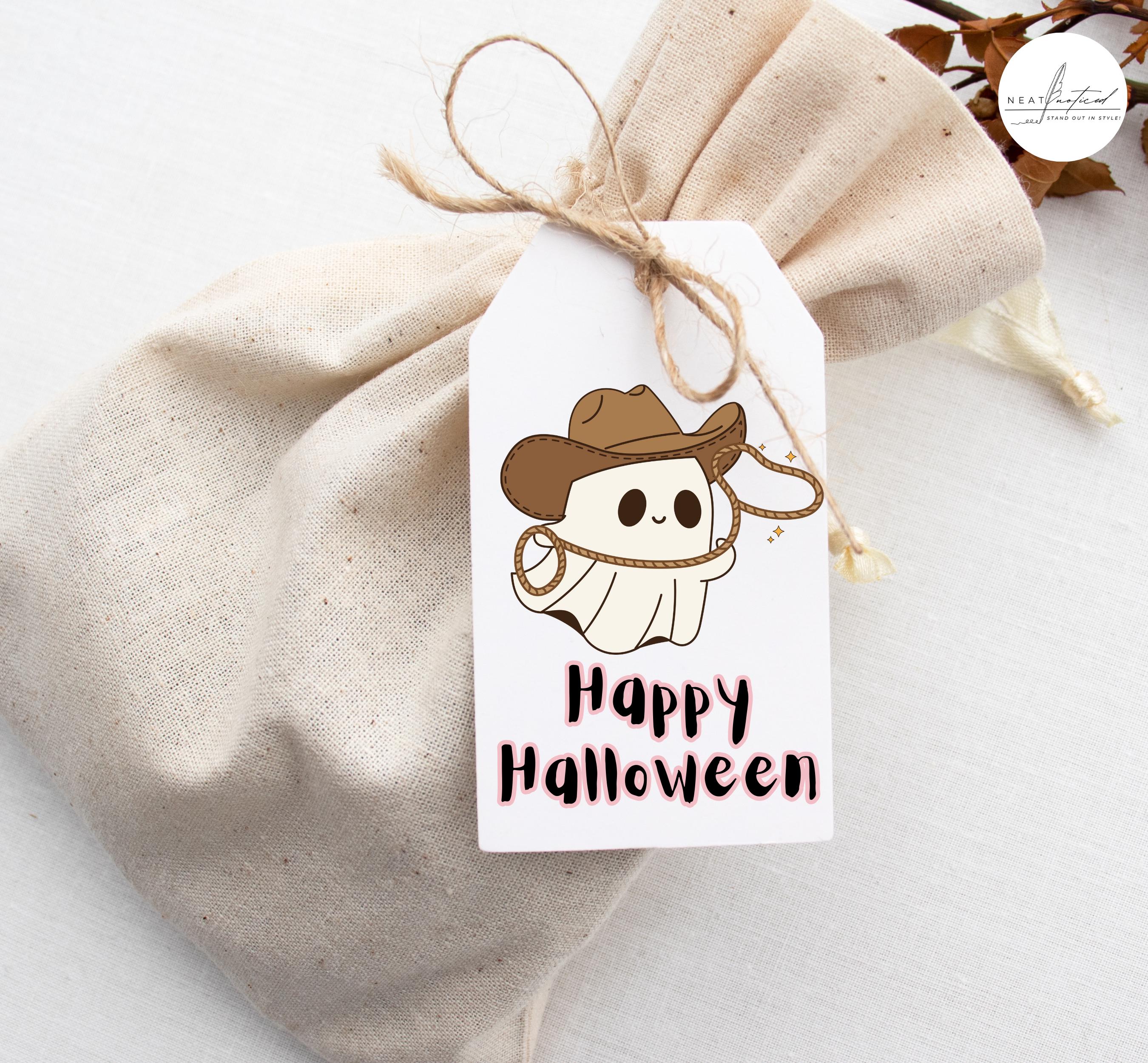 Printable Halloween Gift Tag, Halloween Class Gift Tag, Halloween Favor ...