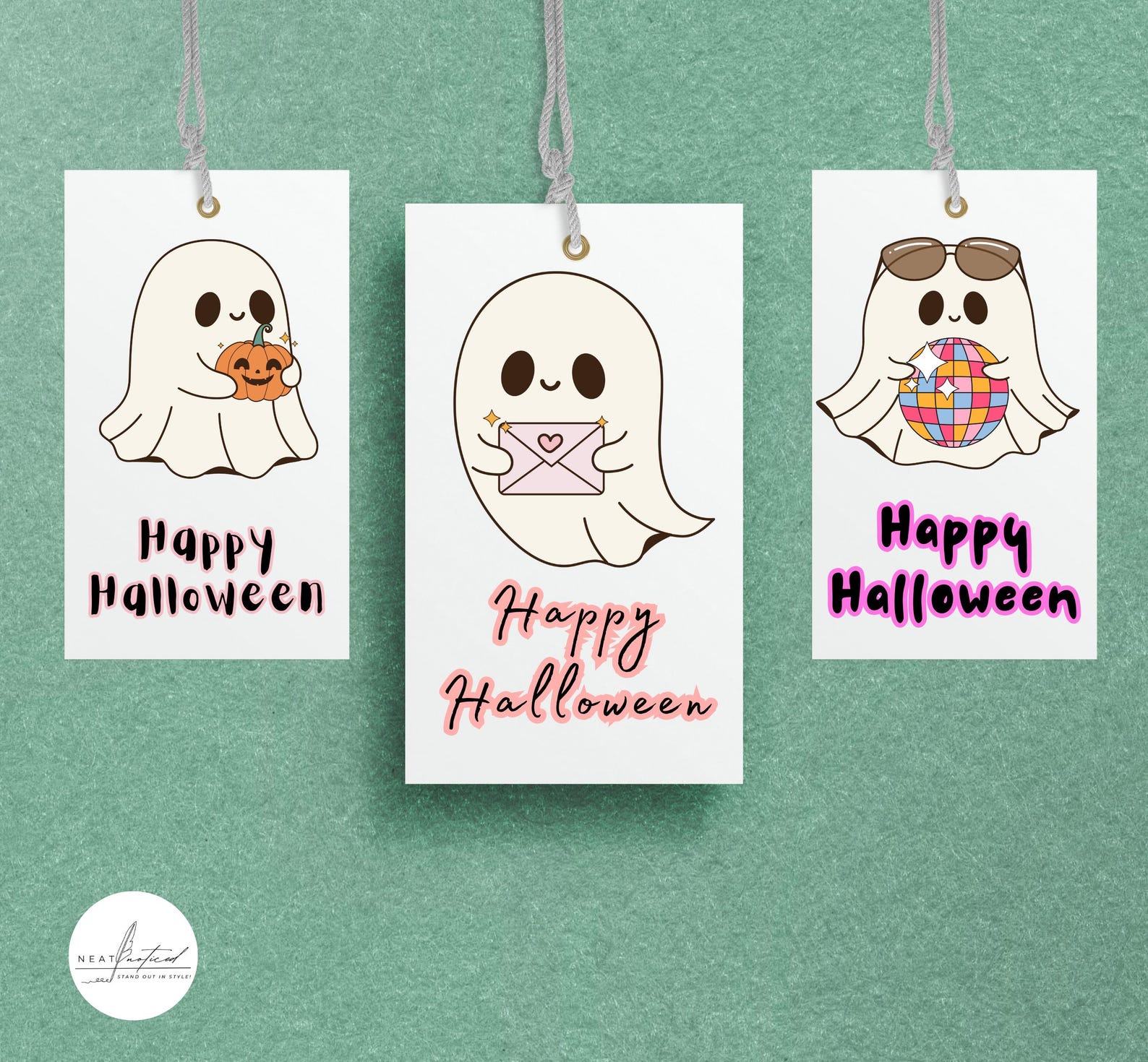 Printable Halloween Gift Tag, Halloween Class Gift Tag, Halloween Favor ...