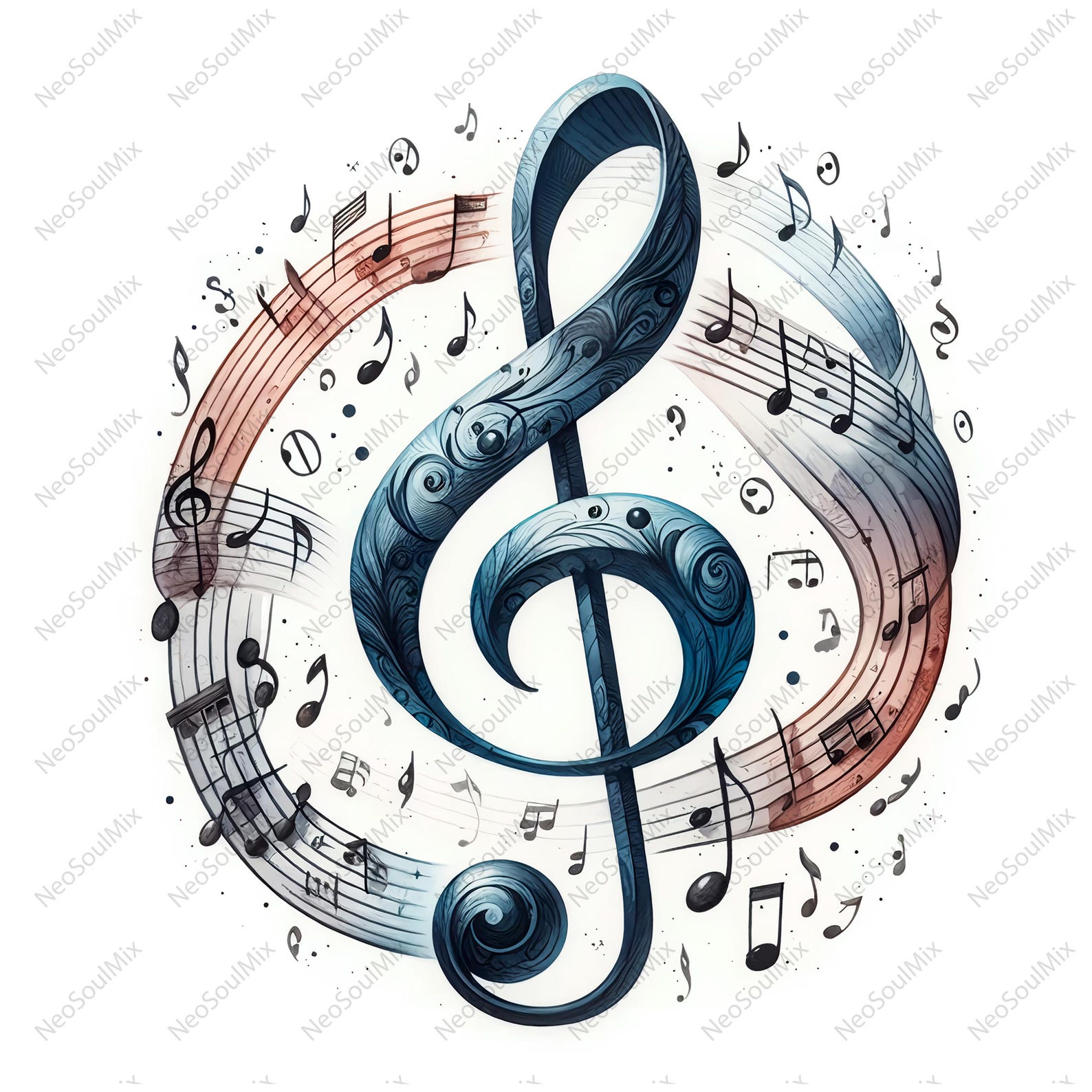 19 Music Note Clipart | Minimalist Music Note Clip Art | Printable ...