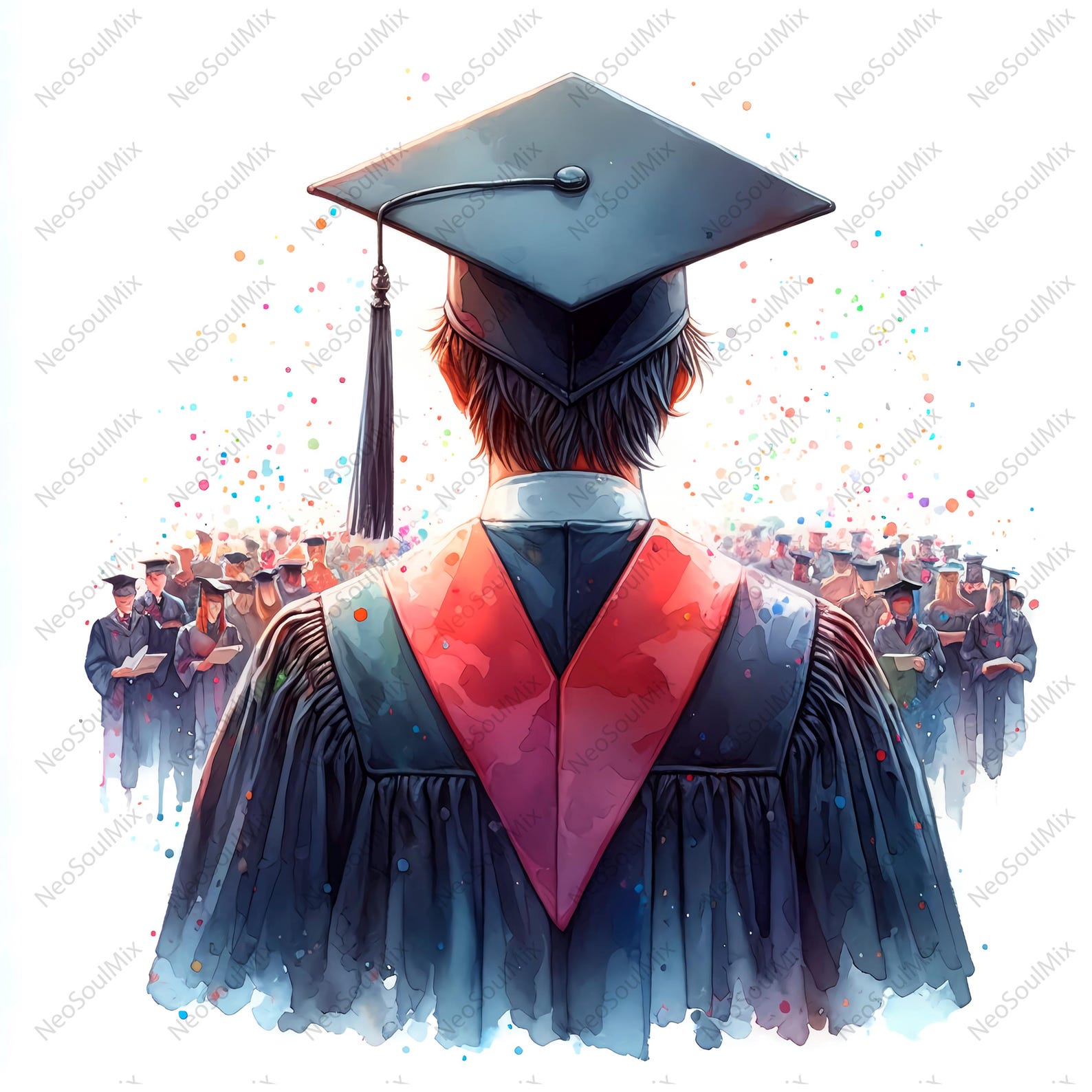 23 Graduate Boy Clipart | Student Grad Designs | High-quality JPG Files ...