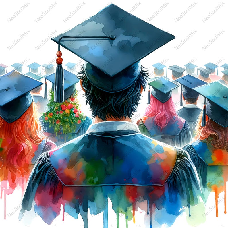 23 Graduate Boy Clipart | Student Grad Designs | High-quality JPG Files ...