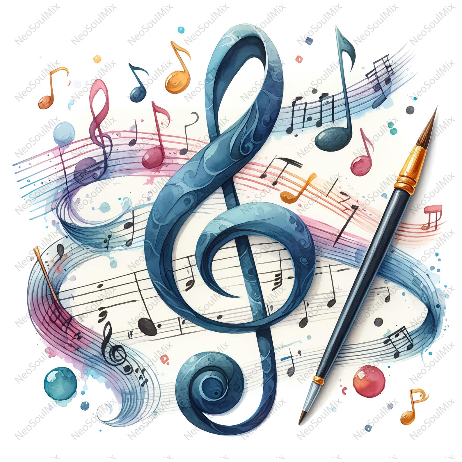 19 Music Note Clipart | Minimalist Music Note Clip Art | Printable ...